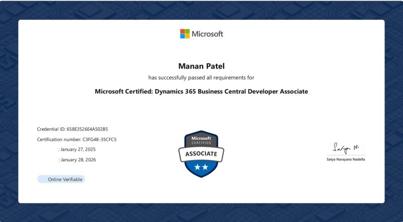 🌟 🎉 Excited to share that I have successfully passed the *Microsoft MB ... 🌟 🎉 Excited to share that I have successfully passed the *Microsoft MB ...