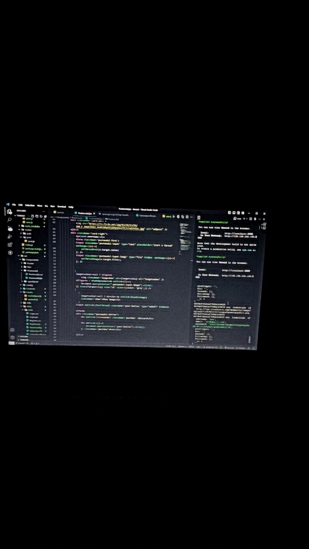 #react #node #thread #authentication | Nikhil Kumar #react #node #thread #authentication | Nikhil Kumar