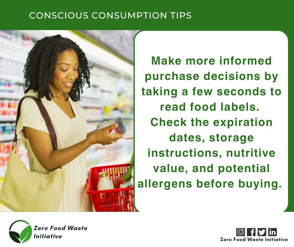 Zero Food Waste Initiative on LinkedIn: #foodlabels #shopping #waste # ... Zero Food Waste Initiative on LinkedIn: #foodlabels #shopping #waste # ...