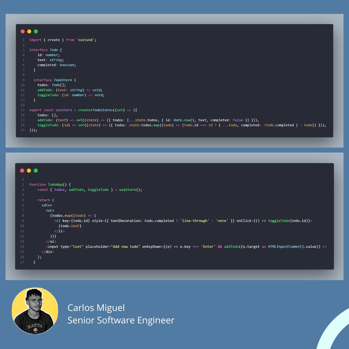 How Zustand integrates with TypeScript for state management | Carlos ... How Zustand integrates with TypeScript for state management | Carlos ...