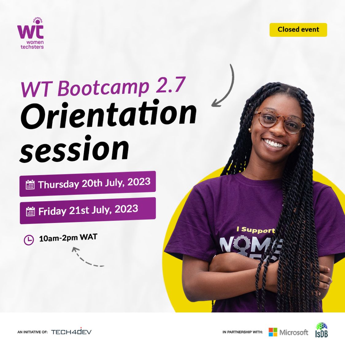 Tech4Dev on LinkedIn: #womentechstersbootcamp #wtbootcamp # ... Tech4Dev on LinkedIn: #womentechstersbootcamp #wtbootcamp # ...
