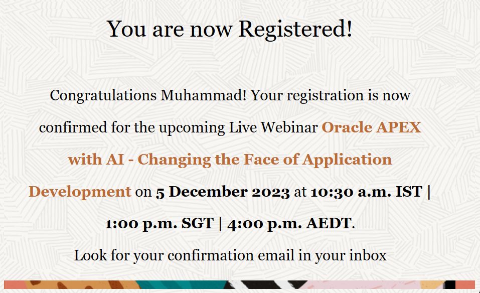 #oracle | Muhammad Asif Ibrahim #oracle | Muhammad Asif Ibrahim