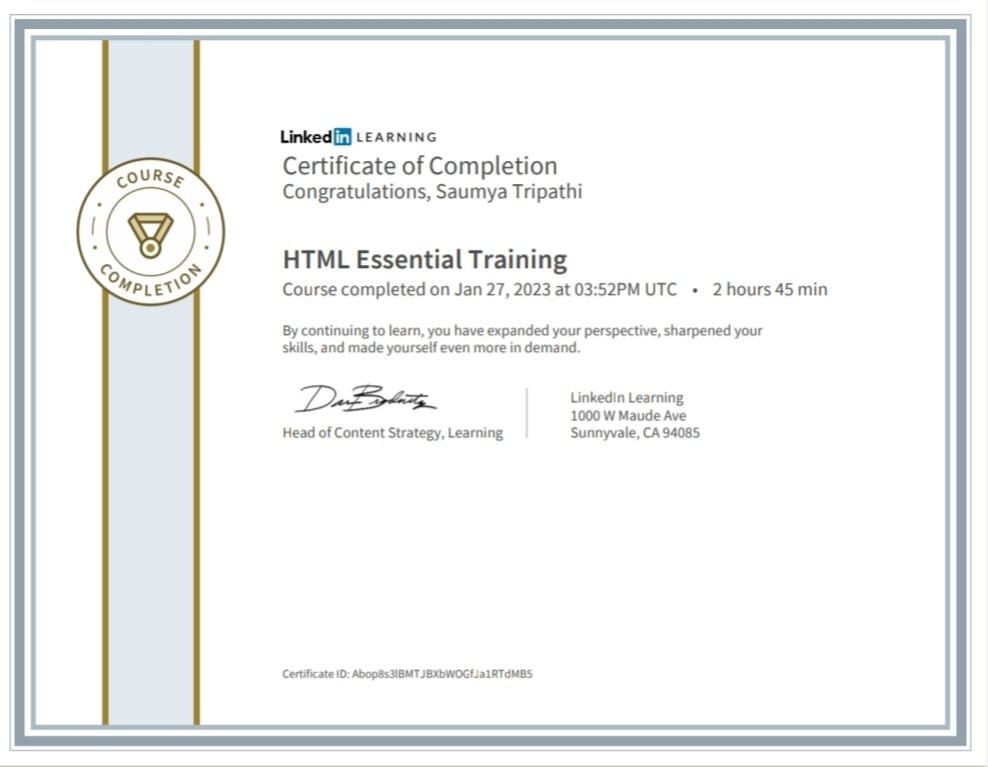 Saumya Tripathi on LinkedIn: #webdevelopment #html #css #javascript # ... Saumya Tripathi on LinkedIn: #webdevelopment #html #css #javascript # ...