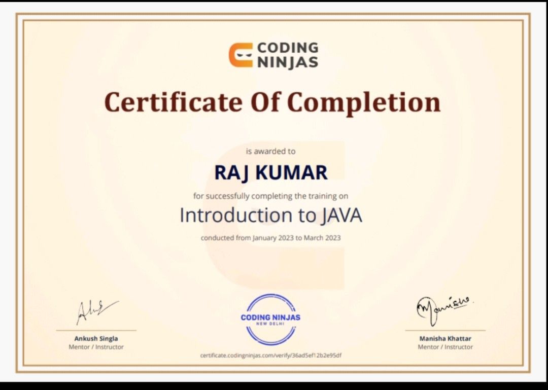 RAJ KUMAR on LinkedIn: #connections #codingninjas RAJ KUMAR on LinkedIn: #connections #codingninjas