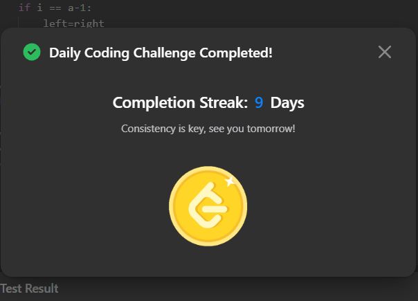 On my 9th day of the LeetCode daily coding challenge, I tackled problem ... On my 9th day of the LeetCode daily coding challenge, I tackled problem ...