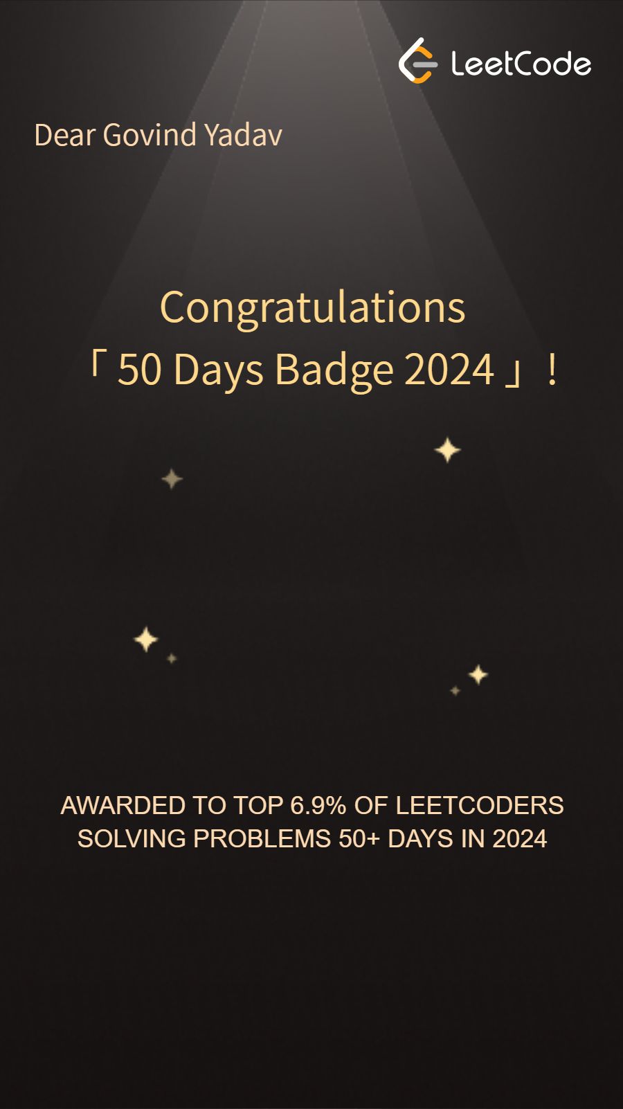Govind Yadav on LinkedIn: #achievement #leetcode #coding # ... Govind Yadav on LinkedIn: #achievement #leetcode #coding # ...