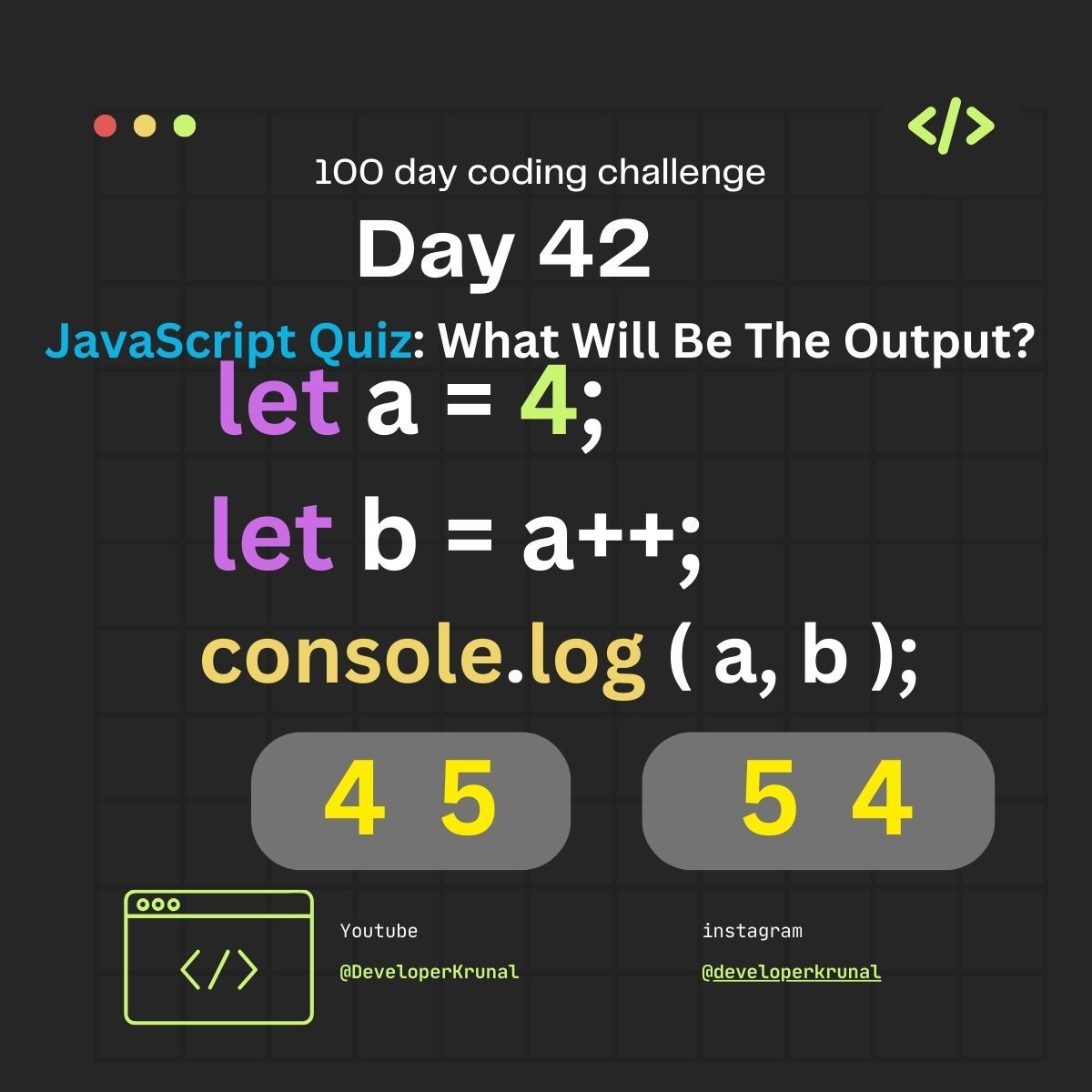 Krunal Trivedi on LinkedIn: #javascript #coders #javascript # ... Krunal Trivedi on LinkedIn: #javascript #coders #javascript # ...