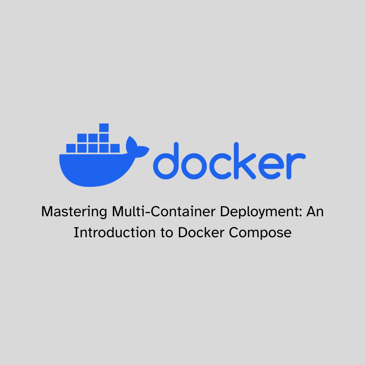 Learn about Docker Compose and its impact | Vishal Lokam posted on the ... Learn about Docker Compose and its impact | Vishal Lokam posted on the ...