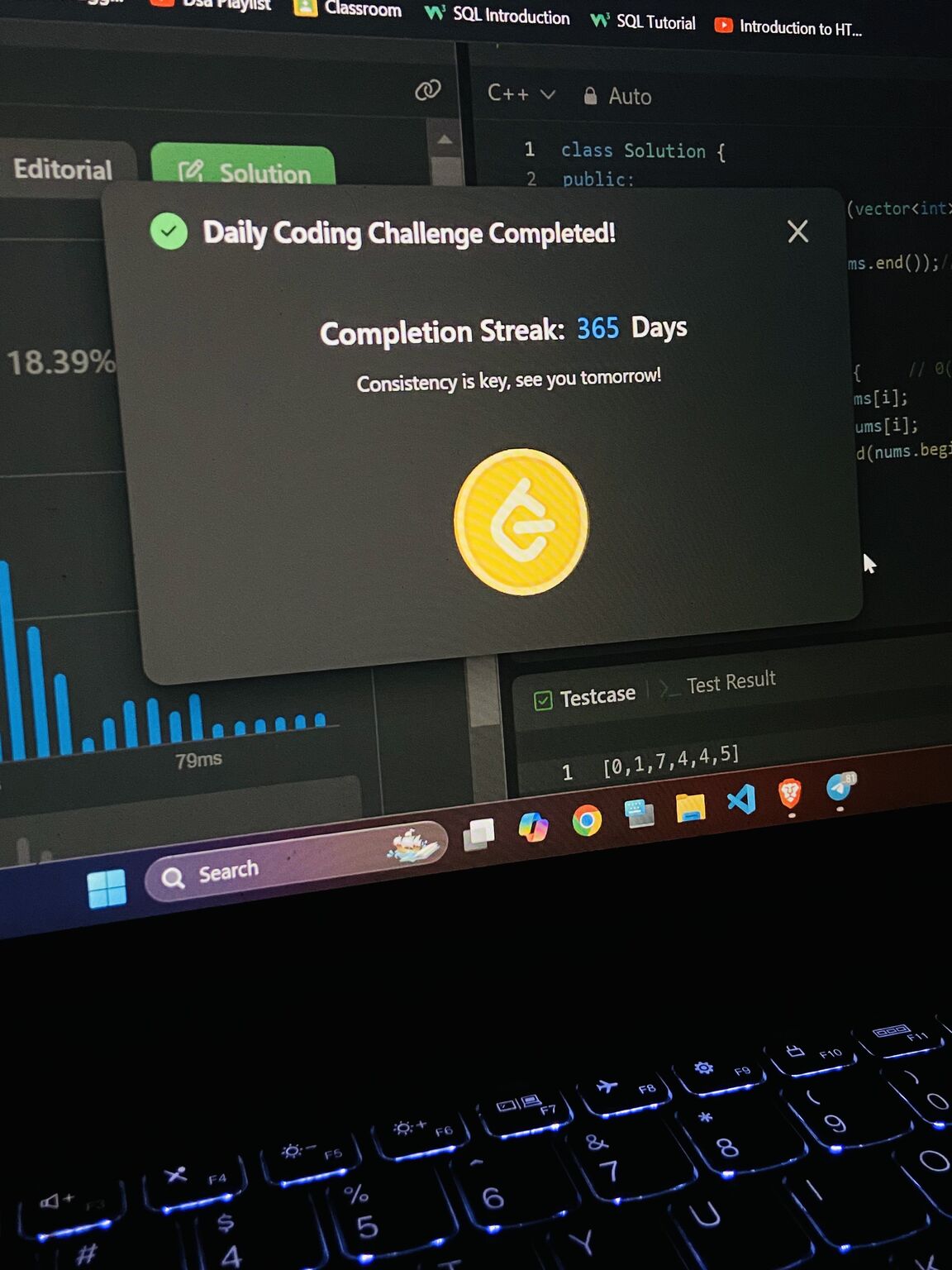 Biswarup Acharjya on LinkedIn: #365daysofcoding #leetcode #consistency ... Biswarup Acharjya on LinkedIn: #365daysofcoding #leetcode #consistency ...
