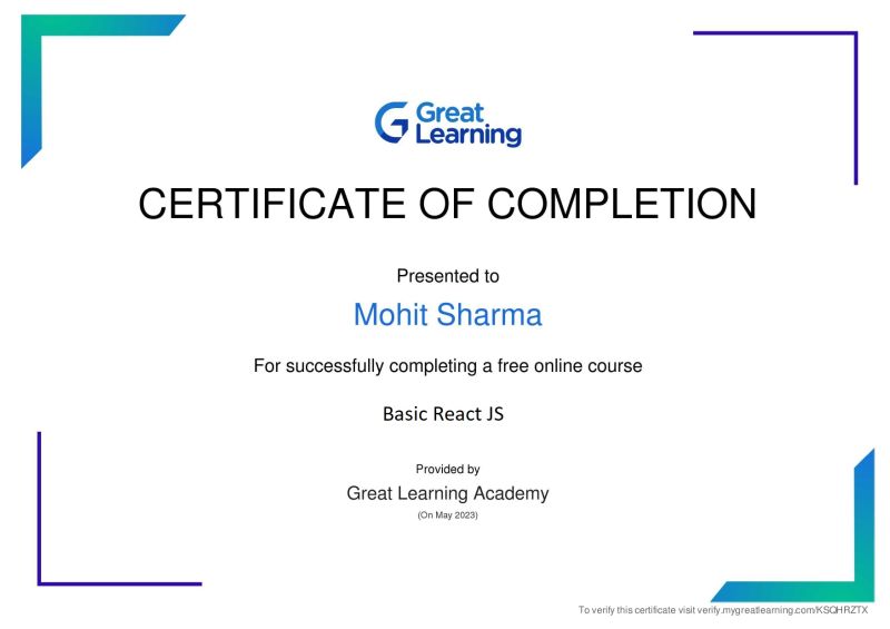 MOHIT SHARMA on LinkedIn: #greatlearningacademy #greatlearning # ... MOHIT SHARMA on LinkedIn: #greatlearningacademy #greatlearning # ...
