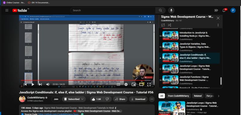 Sigma Web Development Course - Tutorial #56 | Pradnesh Deshmukh posted ... Sigma Web Development Course - Tutorial #56 | Pradnesh Deshmukh posted ...