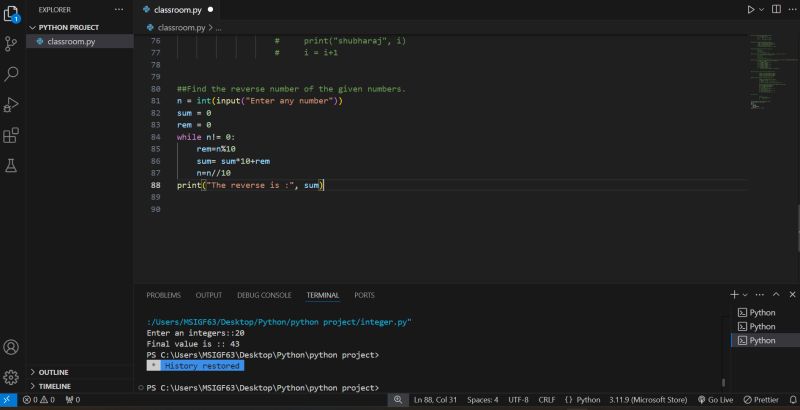 Shubharaj Subedi on LinkedIn: #100daysofcode #pythonprogramming # ... Shubharaj Subedi on LinkedIn: #100daysofcode #pythonprogramming # ...