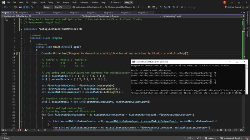 Payal Patil on LinkedIn: #coding #developer #csharp #dotnet #microsoft ... Payal Patil on LinkedIn: #coding #developer #csharp #dotnet #microsoft ...