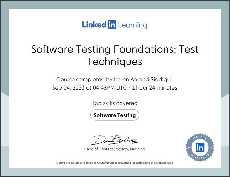 Imran Ahmed Siddiqui posted on LinkedIn Imran Ahmed Siddiqui posted on LinkedIn