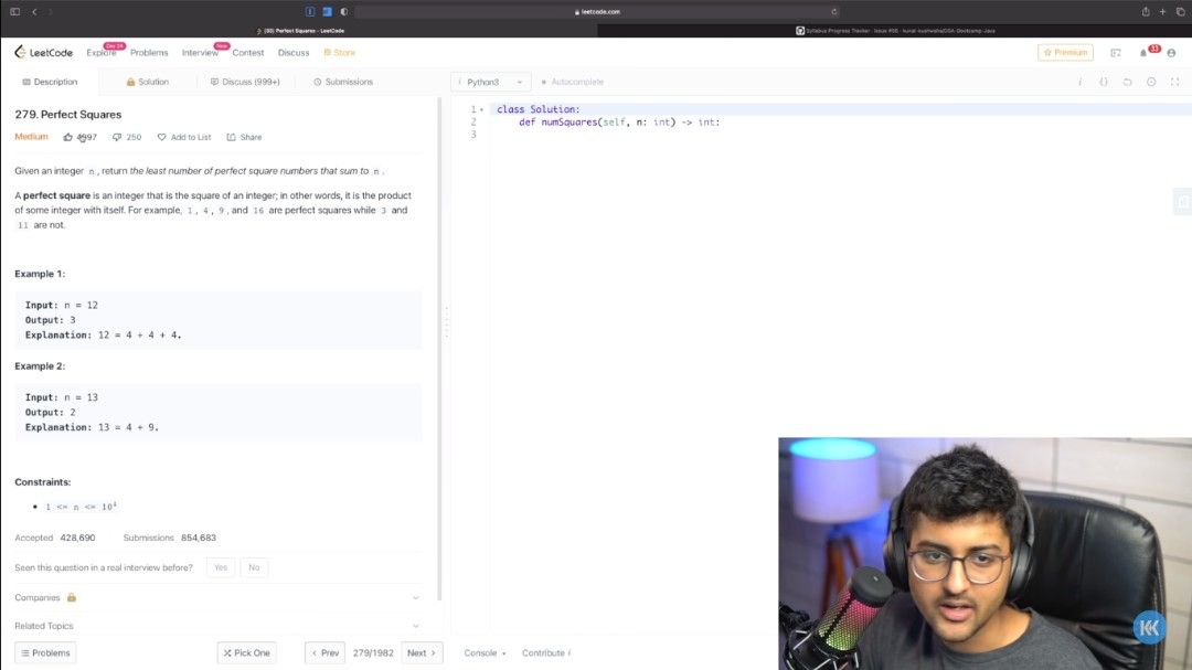 Siddharth Karn on LinkedIn: #dsawithkunal #leetcode #100daysofcode Siddharth Karn on LinkedIn: #dsawithkunal #leetcode #100daysofcode