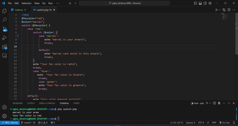 Abdul Qadir on LinkedIn: #php #switchcase #coding Abdul Qadir on LinkedIn: #php #switchcase #coding