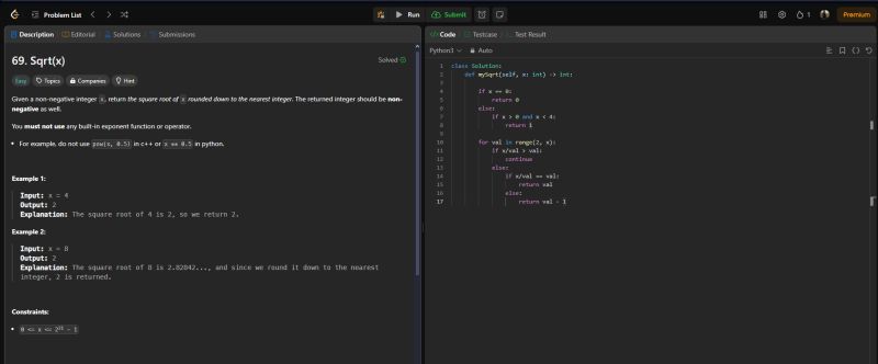 Aditya Yadav on LinkedIn: #pythoncoding #leetcodechallenge #leetcode Aditya Yadav on LinkedIn: #pythoncoding #leetcodechallenge #leetcode