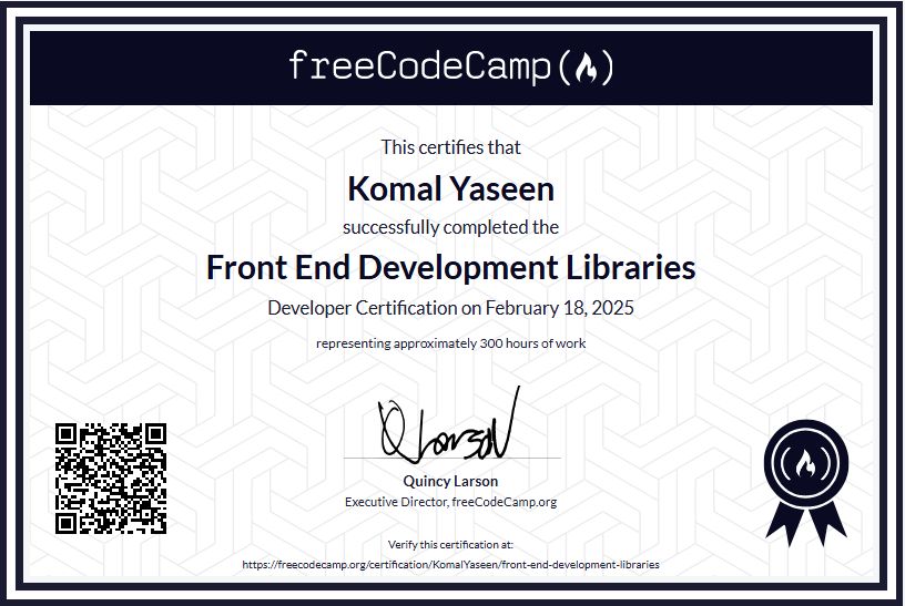 Komal Yaseen on LinkedIn: #frontenddevelopment #javascript #react # ... Komal Yaseen on LinkedIn: #frontenddevelopment #javascript #react # ...