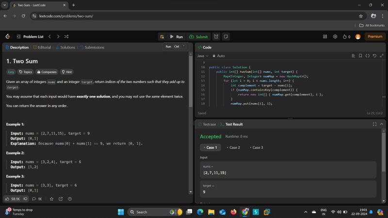 #coding #leetcode #java #algorithms #programming #learning #dayone ... #coding #leetcode #java #algorithms #programming #learning #dayone ...