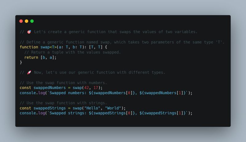 How TypeScript Generics are flexible and reusable | ANKIT RAVINDRA ... How TypeScript Generics are flexible and reusable | ANKIT RAVINDRA ...