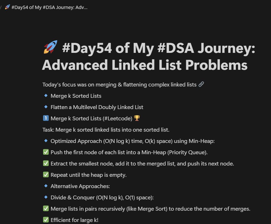 #day54 #dsa #leetcode #leetcode #dsa #linkedlist #heap #dfs # ... #day54 #dsa #leetcode #leetcode #dsa #linkedlist #heap #dfs # ...