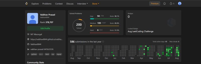 Vaibhav Prasad on LinkedIn: #leetcode #codingjourney #algorithm # ... Vaibhav Prasad on LinkedIn: #leetcode #codingjourney #algorithm # ...