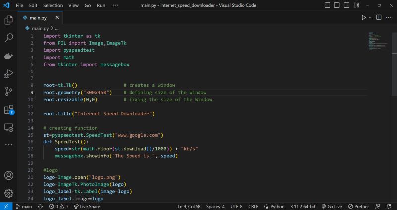Nikhil Sondhiya on LinkedIn: #python #techlife #internetspeed # ... Nikhil Sondhiya on LinkedIn: #python #techlife #internetspeed # ...