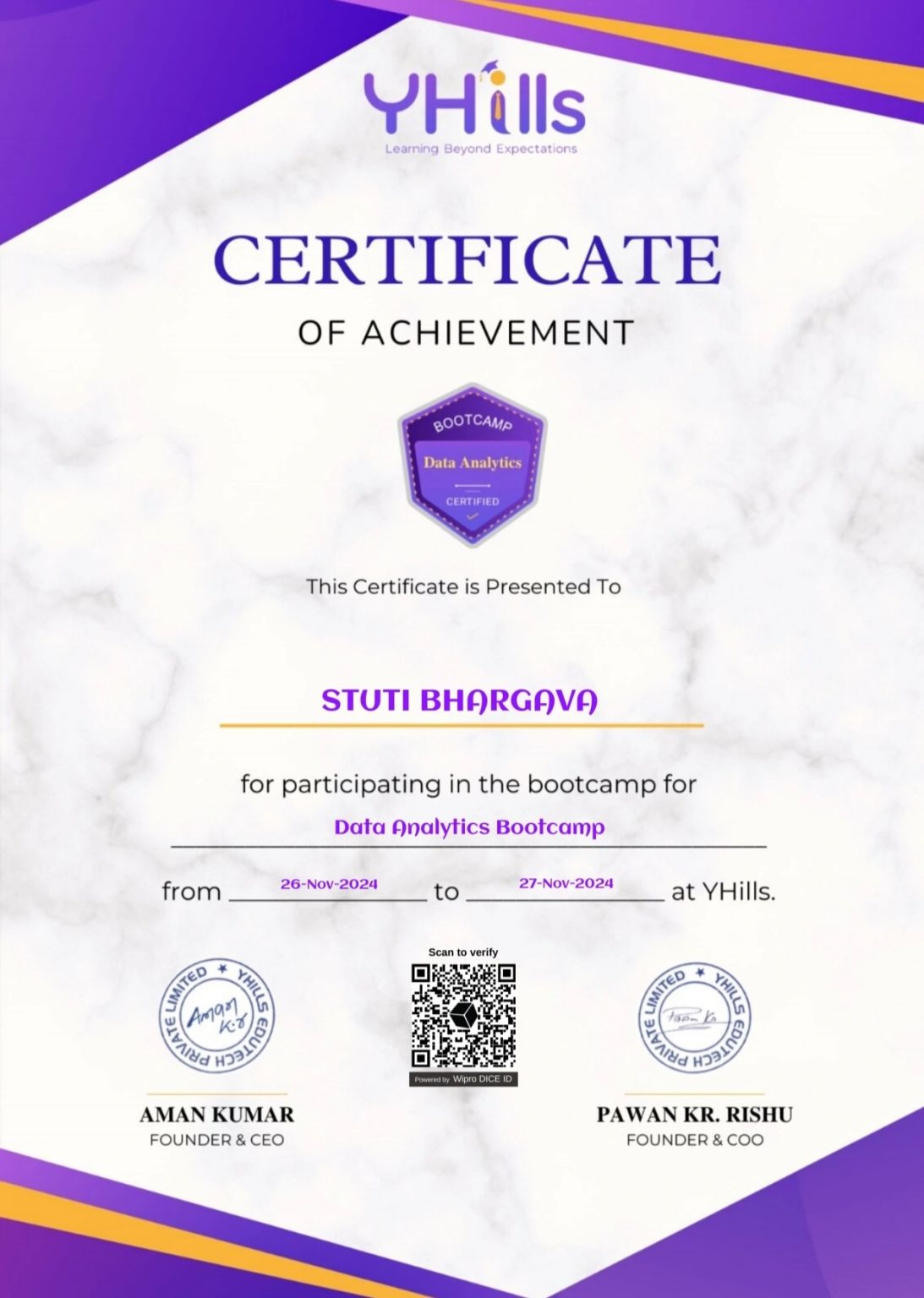 Dr.Stuti Bhargava on LinkedIn: #achievement #dataanalytics # ... Dr.Stuti Bhargava on LinkedIn: #achievement #dataanalytics # ...