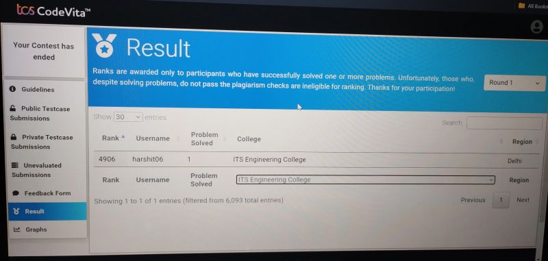 Harshit Raj on LinkedIn: #tcs #codevita #coding #excited #programming Harshit Raj on LinkedIn: #tcs #codevita #coding #excited #programming
