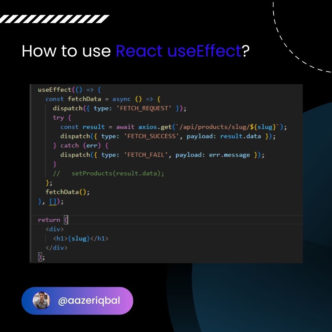 Aazer Iqbal on LinkedIn: #react #webdevelopment #reacthooks #useeffect ... Aazer Iqbal on LinkedIn: #react #webdevelopment #reacthooks #useeffect ...