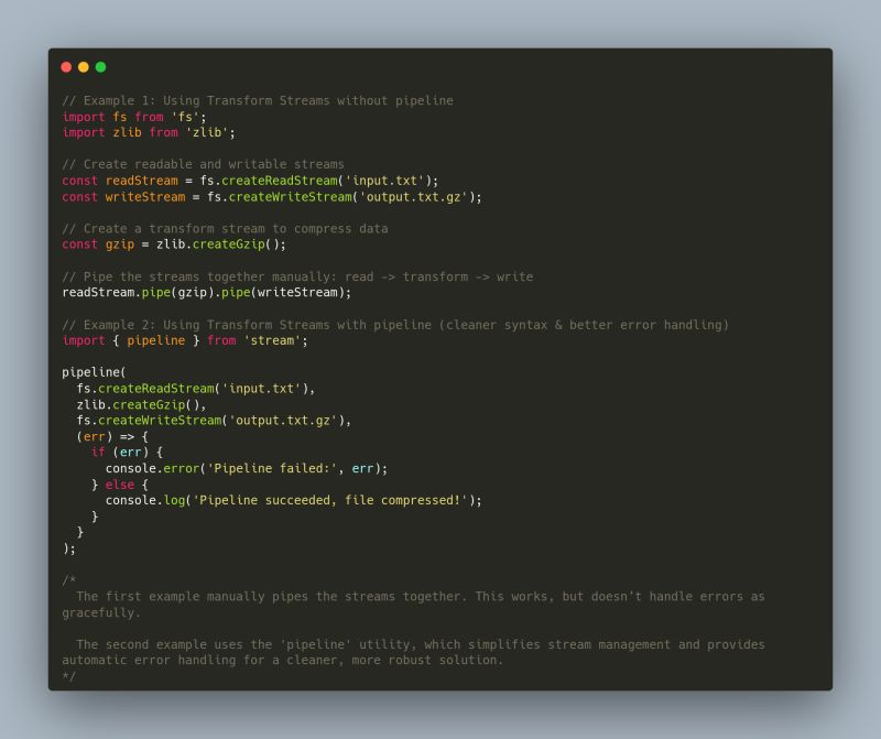Abdullah Waseem on LinkedIn: #nodejs #javascript #streams # ... Abdullah Waseem on LinkedIn: #nodejs #javascript #streams # ...