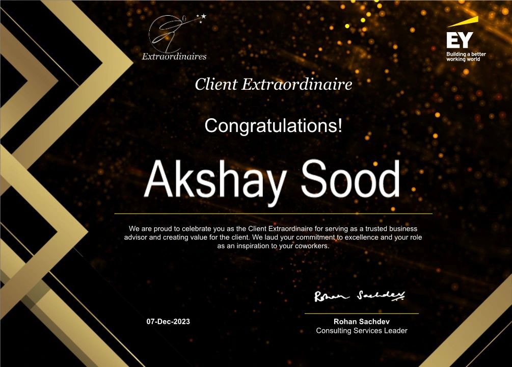 Akshay Sood on LinkedIn: #ey #techrisk | 27 comments Akshay Sood on LinkedIn: #ey #techrisk | 27 comments