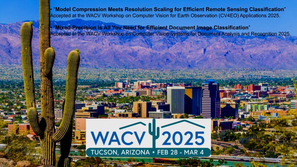 Tushar Shinde on LinkedIn: #wacv2025 Tushar Shinde on LinkedIn: #wacv2025