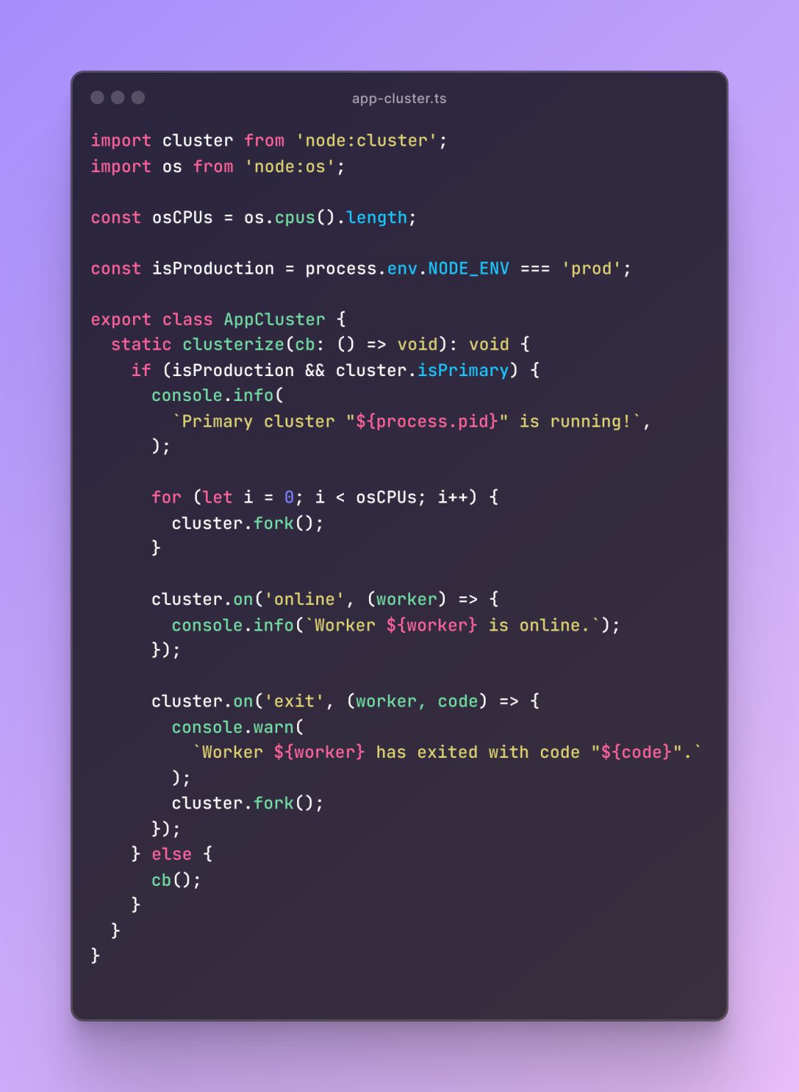 Matheus Torres no LinkedIn: #nodejs #nestjs #typescript #cluster # ... Matheus Torres no LinkedIn: #nodejs #nestjs #typescript #cluster # ...