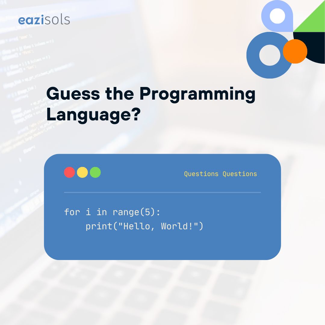 🔍 Programming challenge! | Eazisols 🔍 Programming challenge! | Eazisols