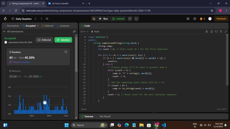 Priyanshu Khristi on LinkedIn: #dsa #dsachallenge #string #leetcode Priyanshu Khristi on LinkedIn: #dsa #dsachallenge #string #leetcode