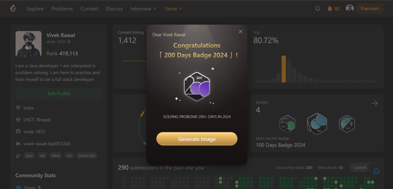 Vivek Rawat on LinkedIn: #coding #leetcode #milestone # ... Vivek Rawat on LinkedIn: #coding #leetcode #milestone # ...