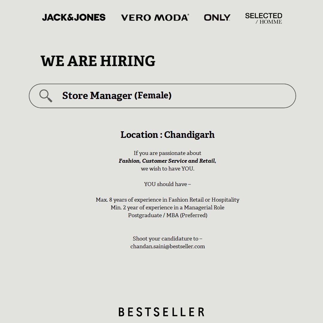 Tanish Sharma on LinkedIn: #hiring #storemanager #retail # ... Tanish Sharma on LinkedIn: #hiring #storemanager #retail # ...