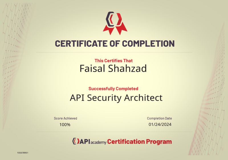 Faisal Shahzad on LinkedIn: API Security Architect 2024 warm-up 🎵 Faisal Shahzad on LinkedIn: API Security Architect 2024 warm-up 🎵