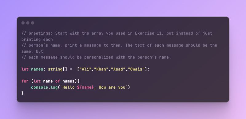The 100 Days Challenge in TypeScript is a commitment to dedicating time ... The 100 Days Challenge in TypeScript is a commitment to dedicating time ...