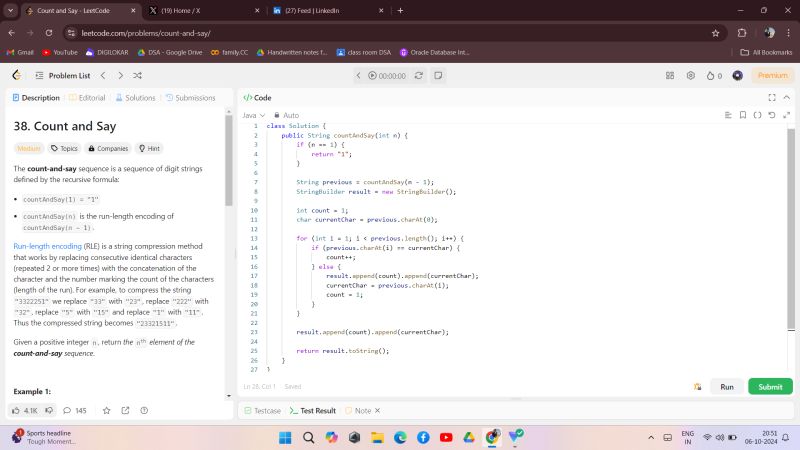 Amit kumar Vaghela on LinkedIn: #100daysofcode #leetcode #java ... Amit kumar Vaghela on LinkedIn: #100daysofcode #leetcode #java ...