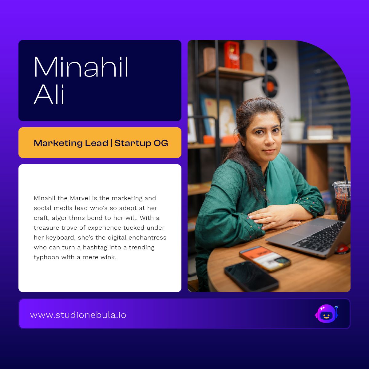 Minahil Dahri: Charting the unexplored territories of marketing with a ... Minahil Dahri: Charting the unexplored territories of marketing with a ...