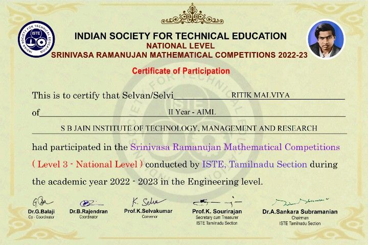 Ritik Malviya on LinkedIn: Finally, I got national level certificate ... Ritik Malviya on LinkedIn: Finally, I got national level certificate ...