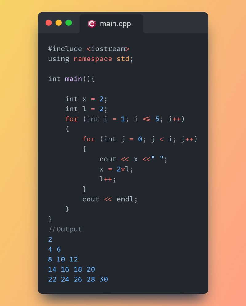 Aryan Raj on LinkedIn: #pattern #c #codehelp #programmer # ... Aryan Raj on LinkedIn: #pattern #c #codehelp #programmer # ...