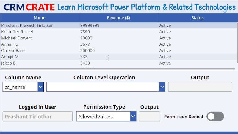 How to check Logged-In User Privileges in Canvas Apps | Prashant ... How to check Logged-In User Privileges in Canvas Apps | Prashant ...