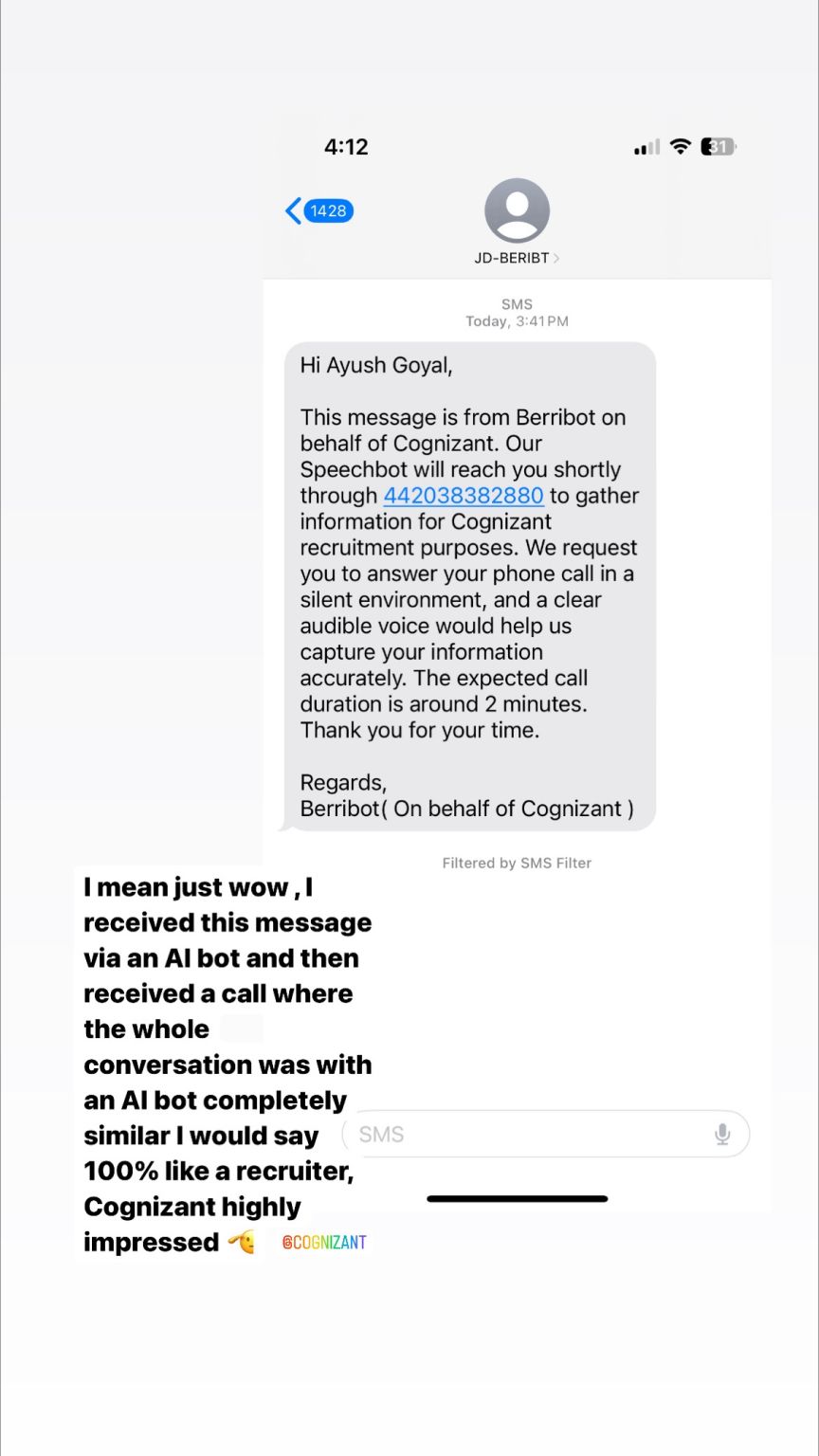 Ayush Goyal on LinkedIn: Superb bot, nicely trained and executed Cognizant Ayush Goyal on LinkedIn: Superb bot, nicely trained and executed Cognizant