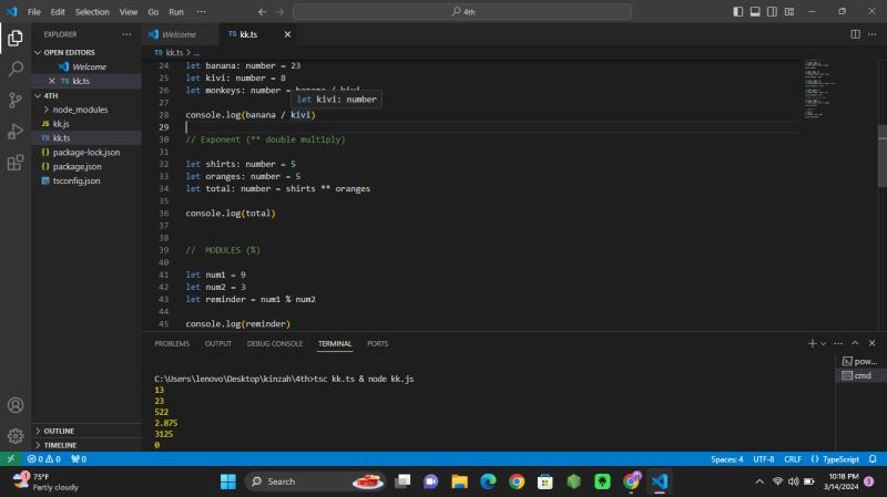 Exploring Arithmetic Operators in Programming | Kinza Khan posted on ... Exploring Arithmetic Operators in Programming | Kinza Khan posted on ...