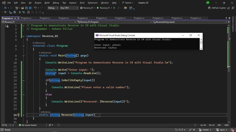 Ashwin Ajikumar Pillai on LinkedIn: #dotnet #csharp #programming # ... Ashwin Ajikumar Pillai on LinkedIn: #dotnet #csharp #programming # ...