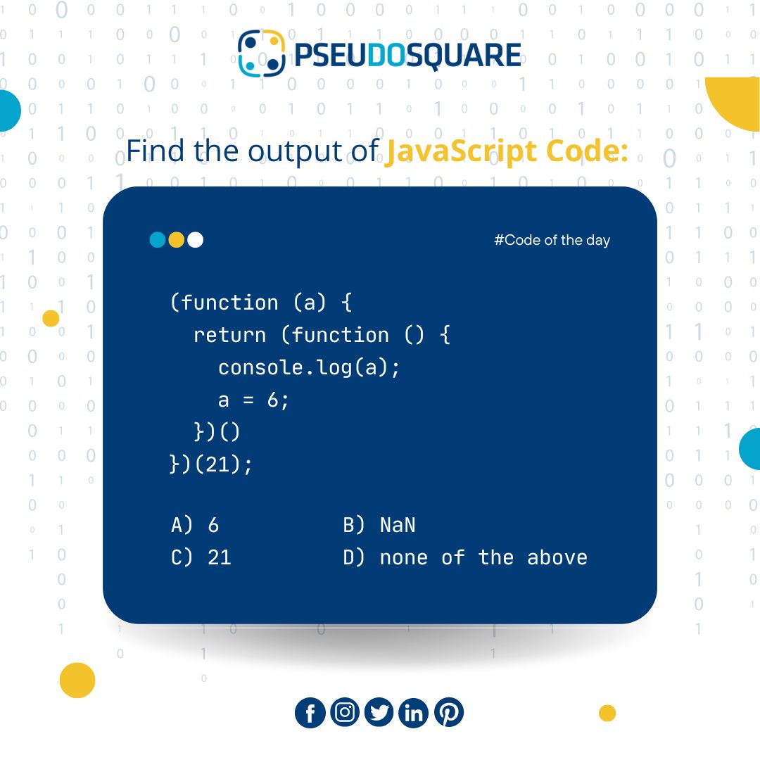 Pseudosquare on LinkedIn: #javadeveloper #javascriptdeveloper # ... Pseudosquare on LinkedIn: #javadeveloper #javascriptdeveloper # ...