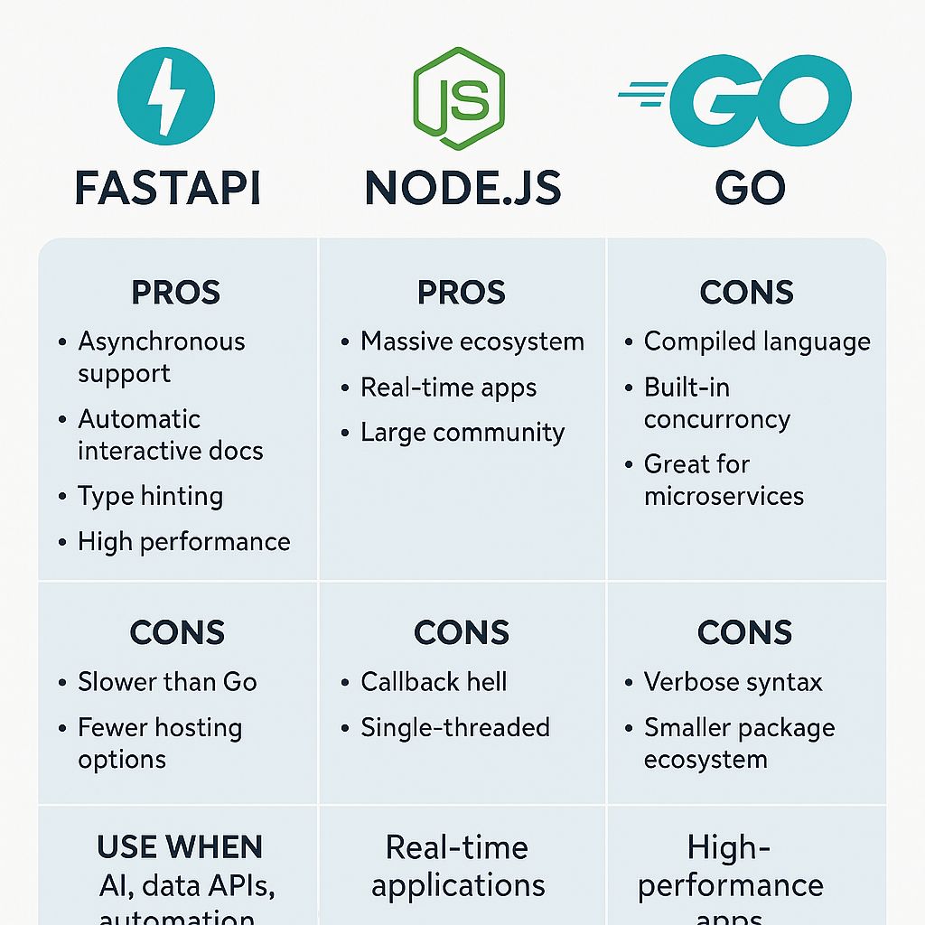 #fastapi #nodejs #golang #backenddevelopment #webdevelopment #techstack ... #fastapi #nodejs #golang #backenddevelopment #webdevelopment #techstack ...